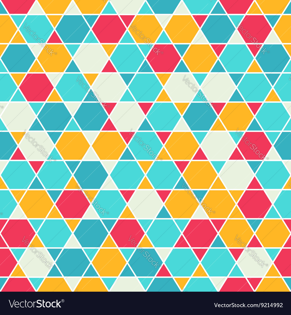 Patterned six-rays star background Royalty Free Vector Image