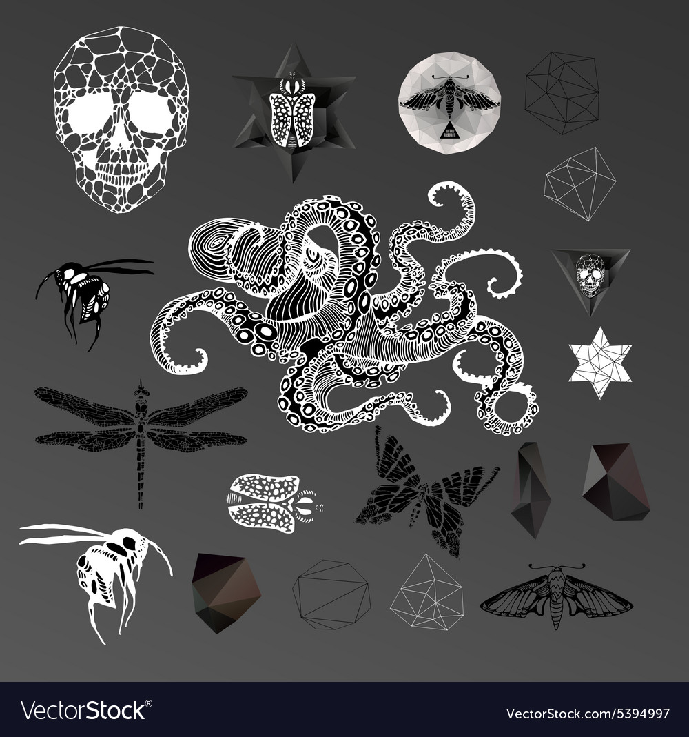 Abstract gothic Royalty Free Vector Image - VectorStock