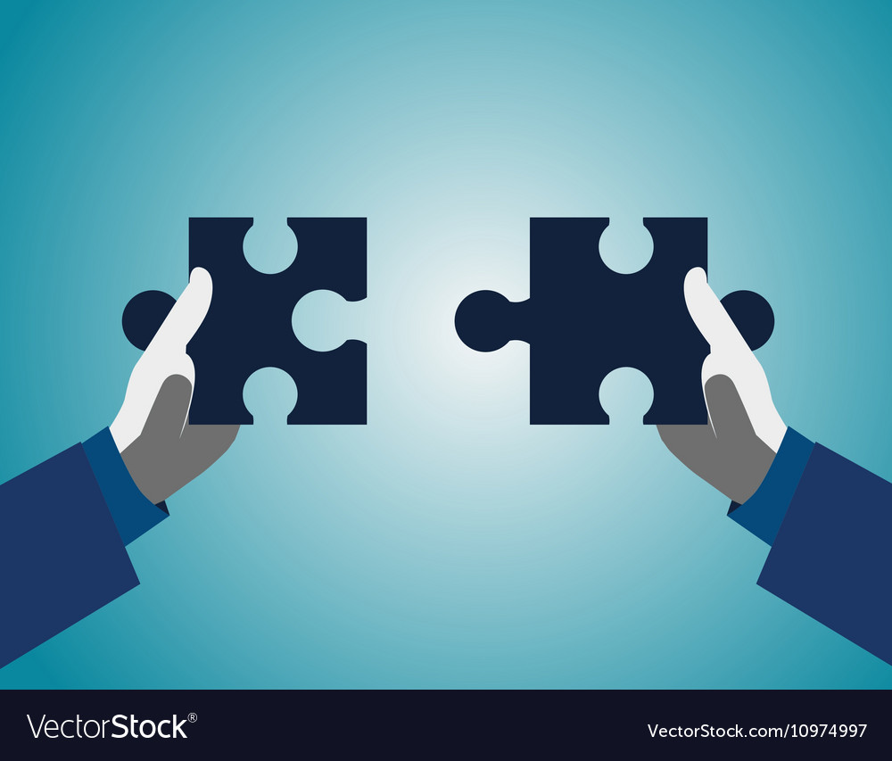 Cooperation Royalty Free Vector Image - VectorStock