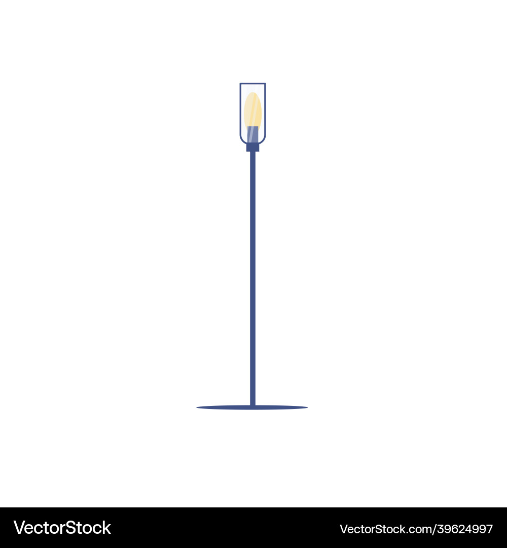 Flat cartoon street lightelectric devices Vector Image