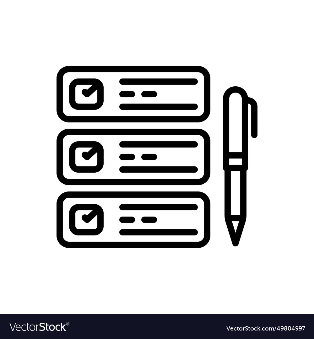 Tasks Royalty Free Vector Image - VectorStock