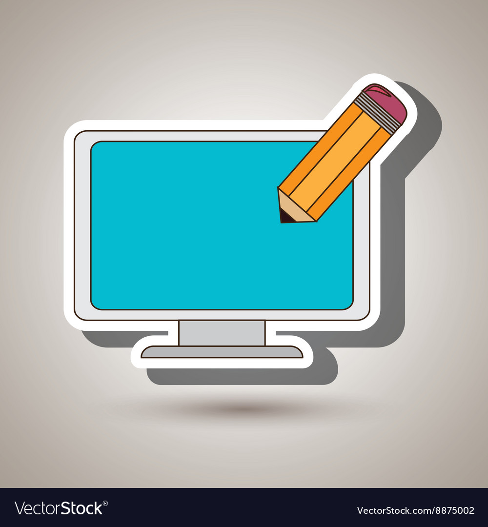 Computer technology design Royalty Free Vector Image