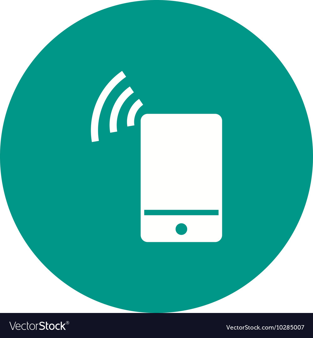 Connected device Royalty Free Vector Image - VectorStock