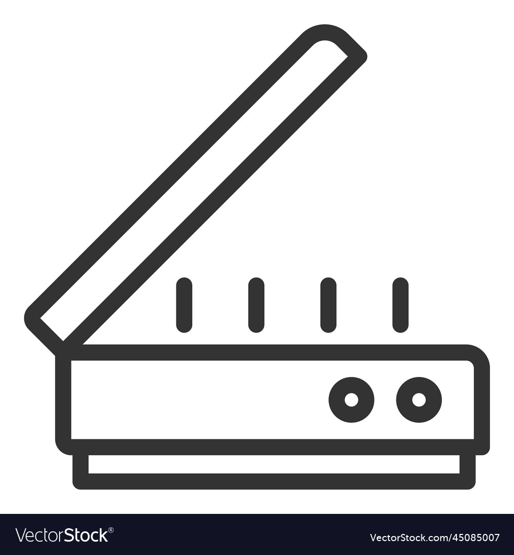 Scanner Royalty Free Vector Image - VectorStock
