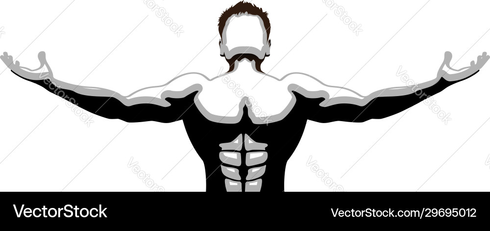 Athlete 2 Royalty Free Vector Image - VectorStock