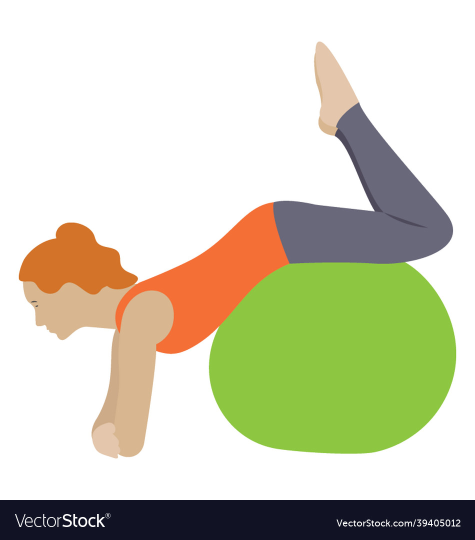 Workout exercise Royalty Free Vector Image - VectorStock