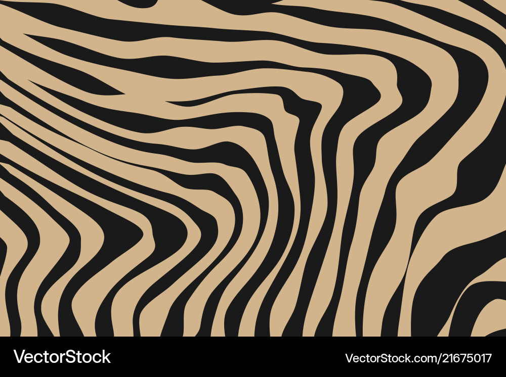 Close up stripe animal pattern Royalty Free Vector Image