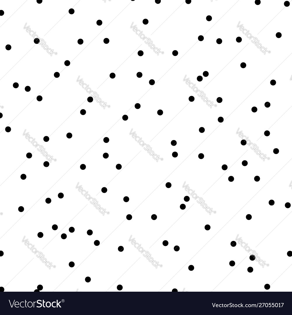 Random dots circles pattern background Royalty Free Vector