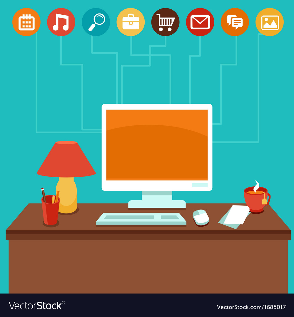 Work Royalty Free Vector Image - VectorStock