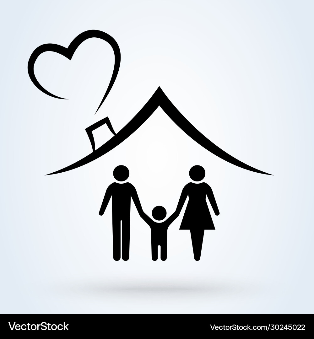 Stay home safe self-quarantine Royalty Free Vector Image