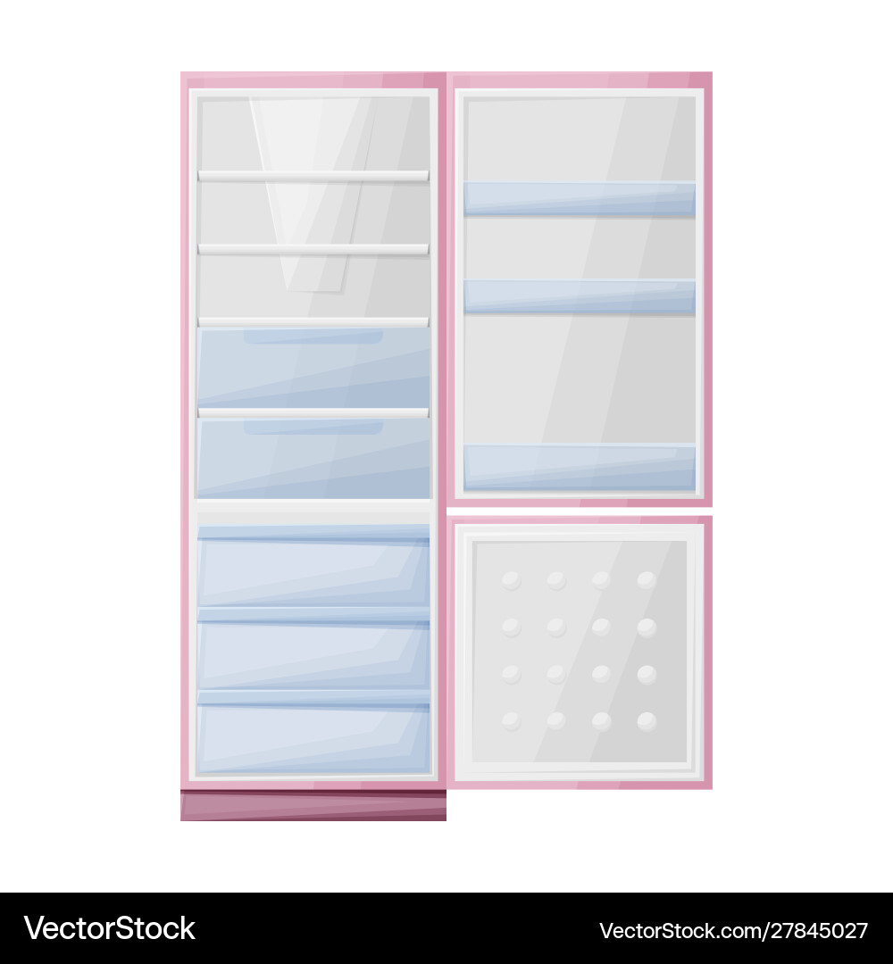 Modern fridge iconcartoon icon Royalty Free Vector Image