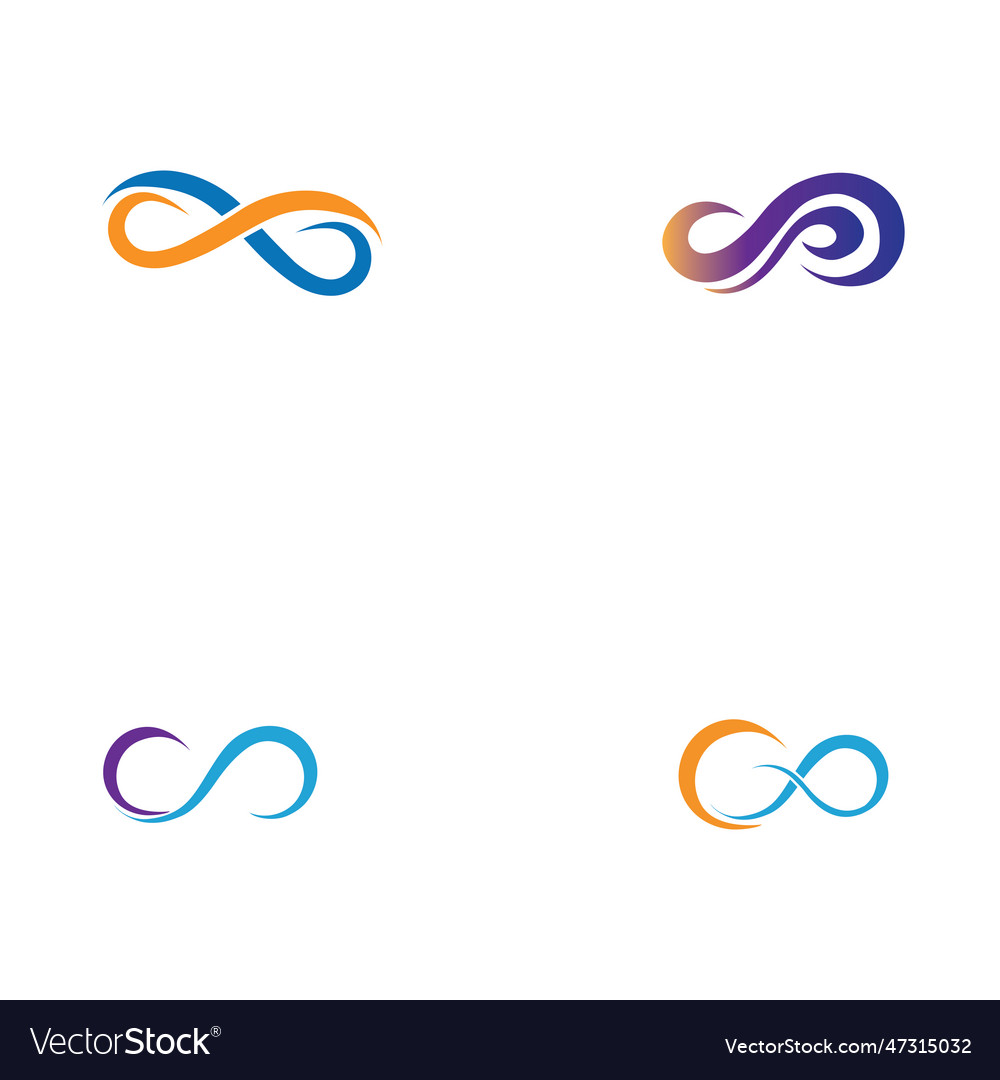 Infinity design Royalty Free Vector Image - VectorStock