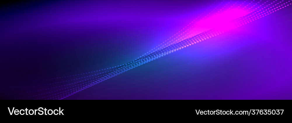 Neon shiny color background with light glowing Vector Image