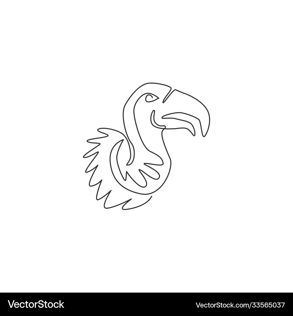 Vulture Line Drawing How To Draw A Cartoon Vulture, Drawing, Step By