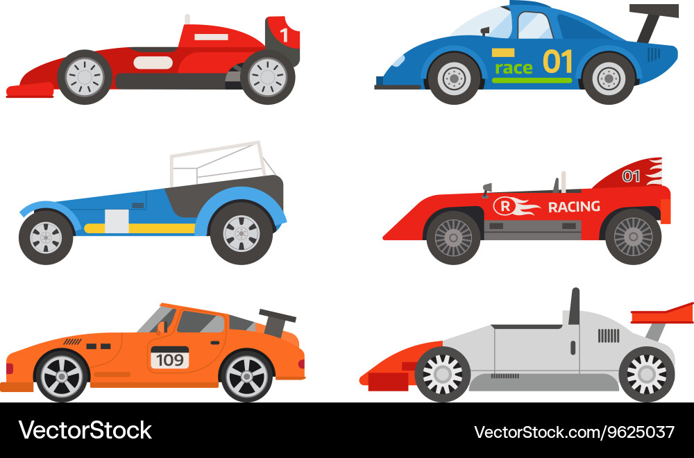 Retro sport car Royalty Free Vector Image - VectorStock