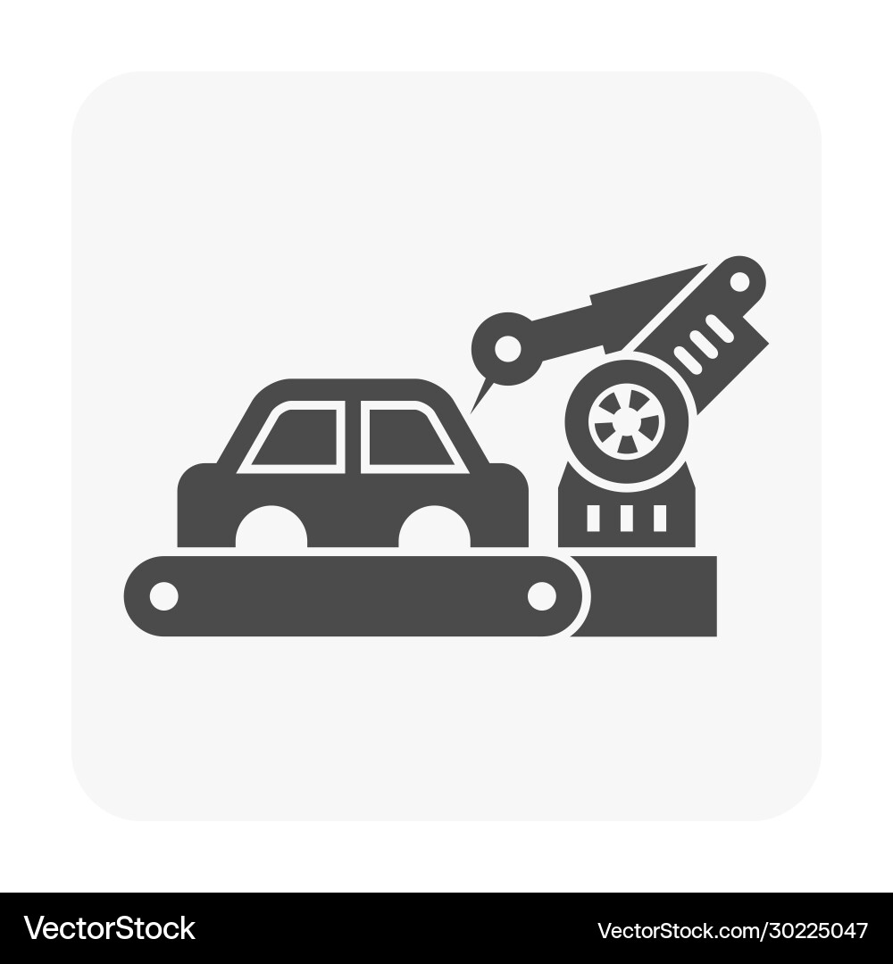 Car manufacture icon Royalty Free Vector Image