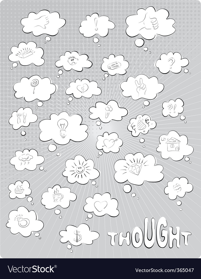 Thought Royalty Free Vector Image - VectorStock