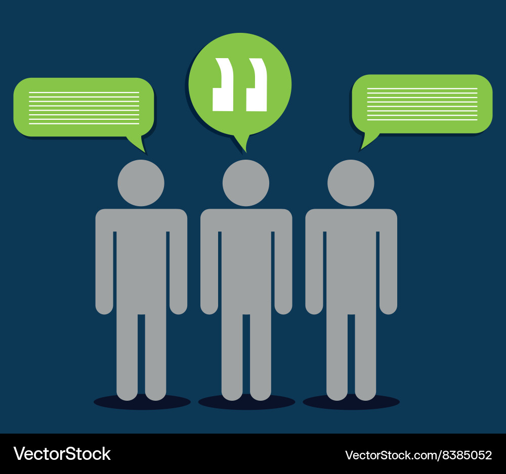Graphic of chat design Royalty Free Vector Image