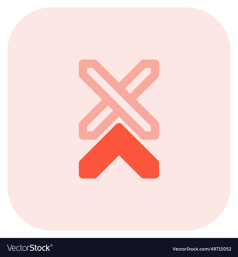 Rail system with multiple parallel lines Vector Image