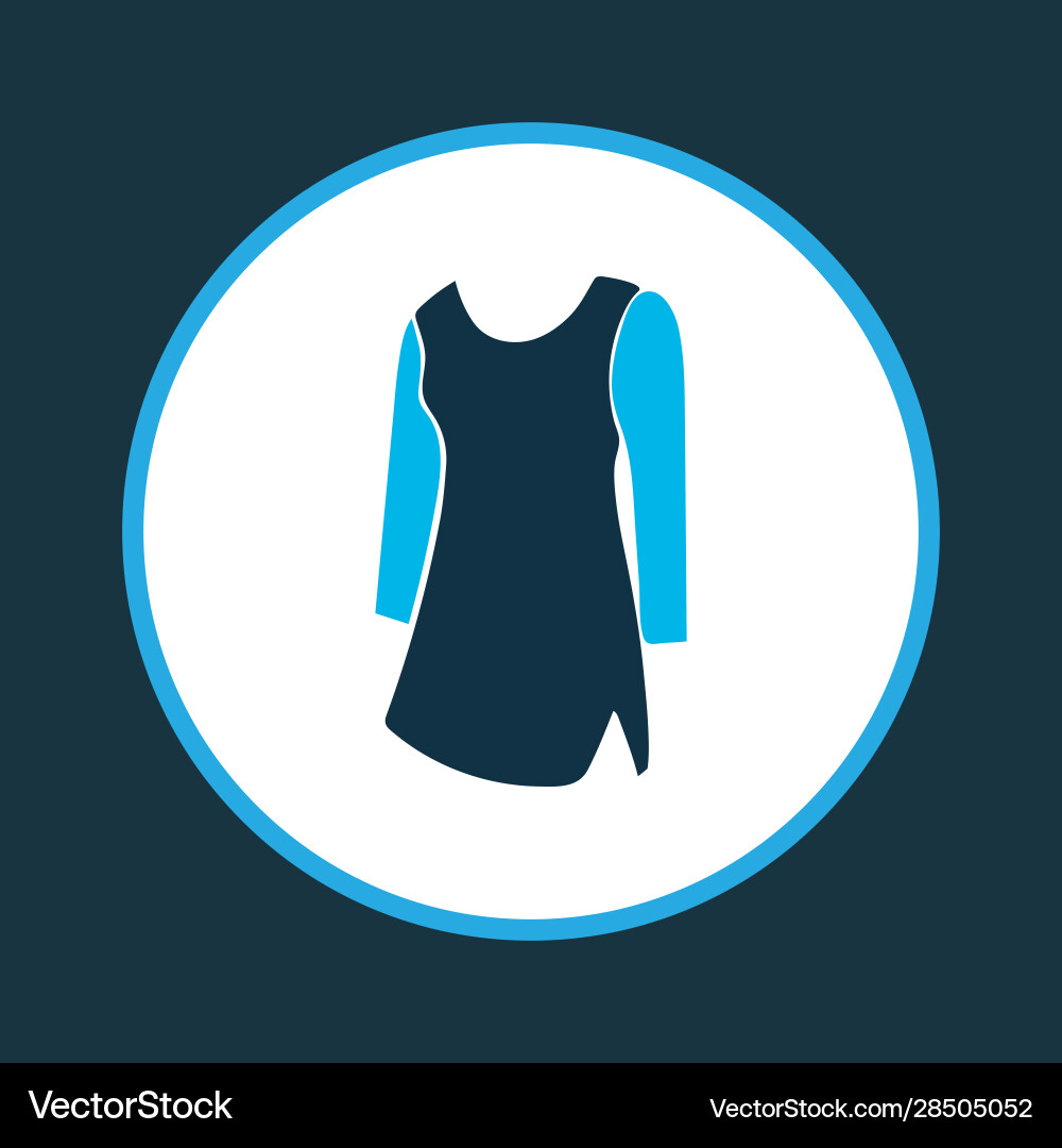 Tunic icon colored symbol premium quality Vector Image