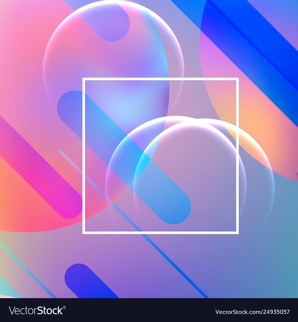 Abstract dynamic geometric background Royalty Free Vector