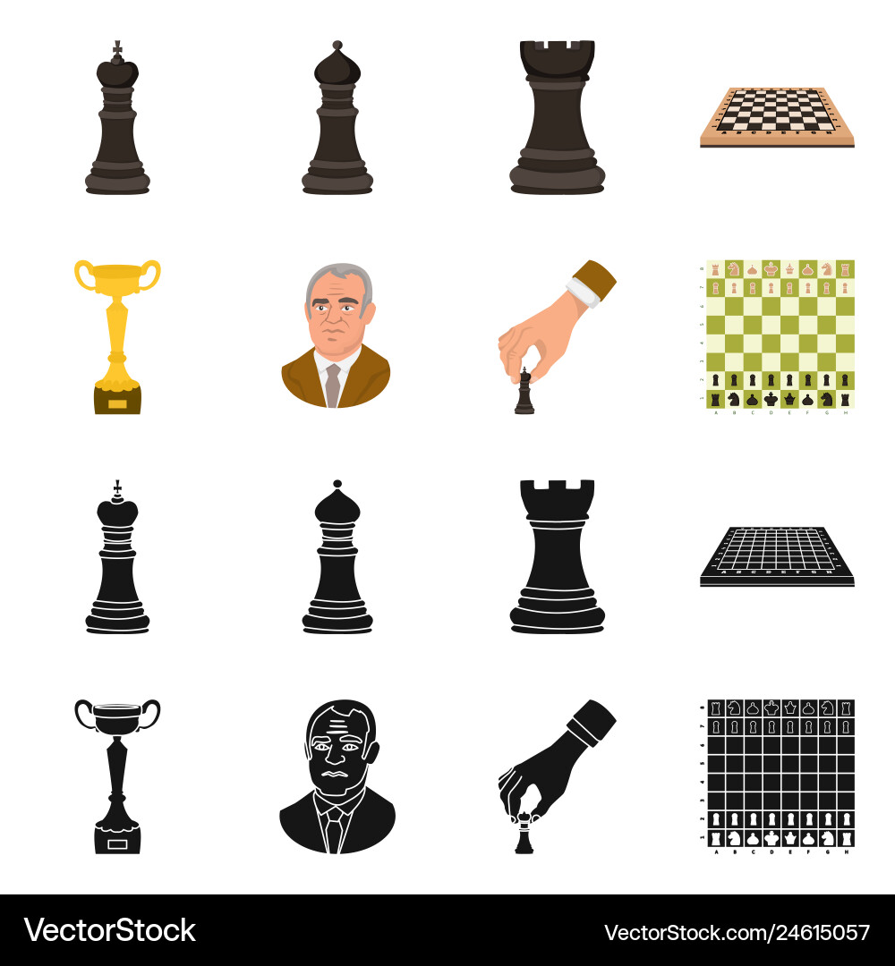 Design of checkmate and thin icon Royalty Free Vector Image