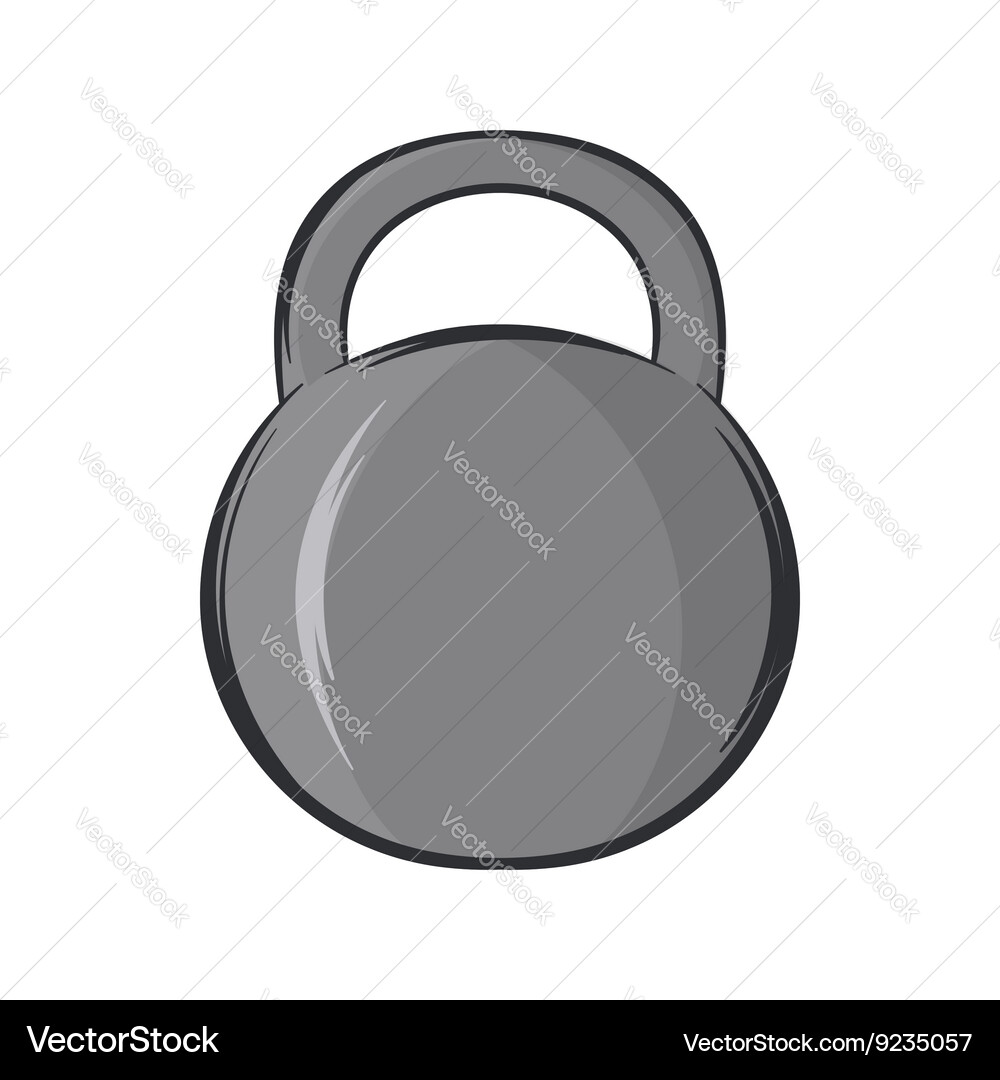 Weight icon cartoon style Royalty Free Vector Image