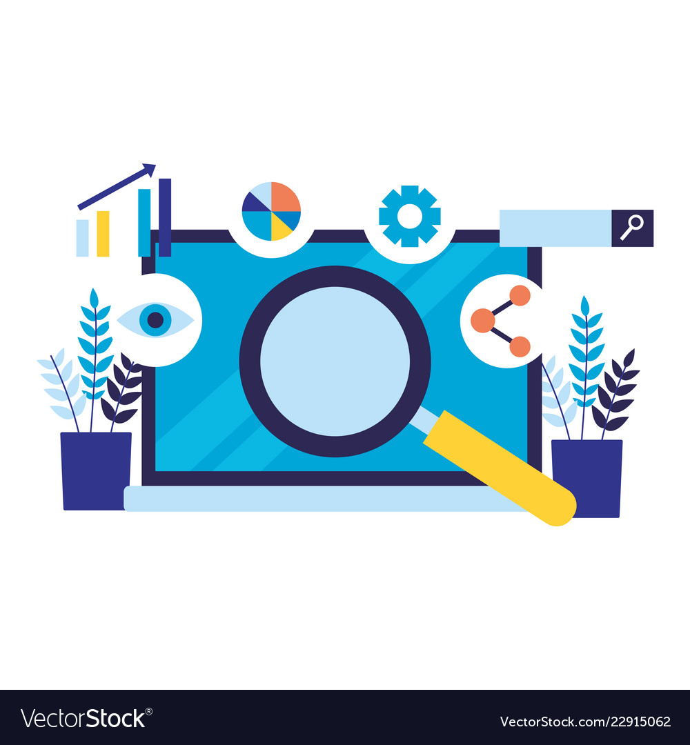 Search engine optimization Royalty Free Vector Image