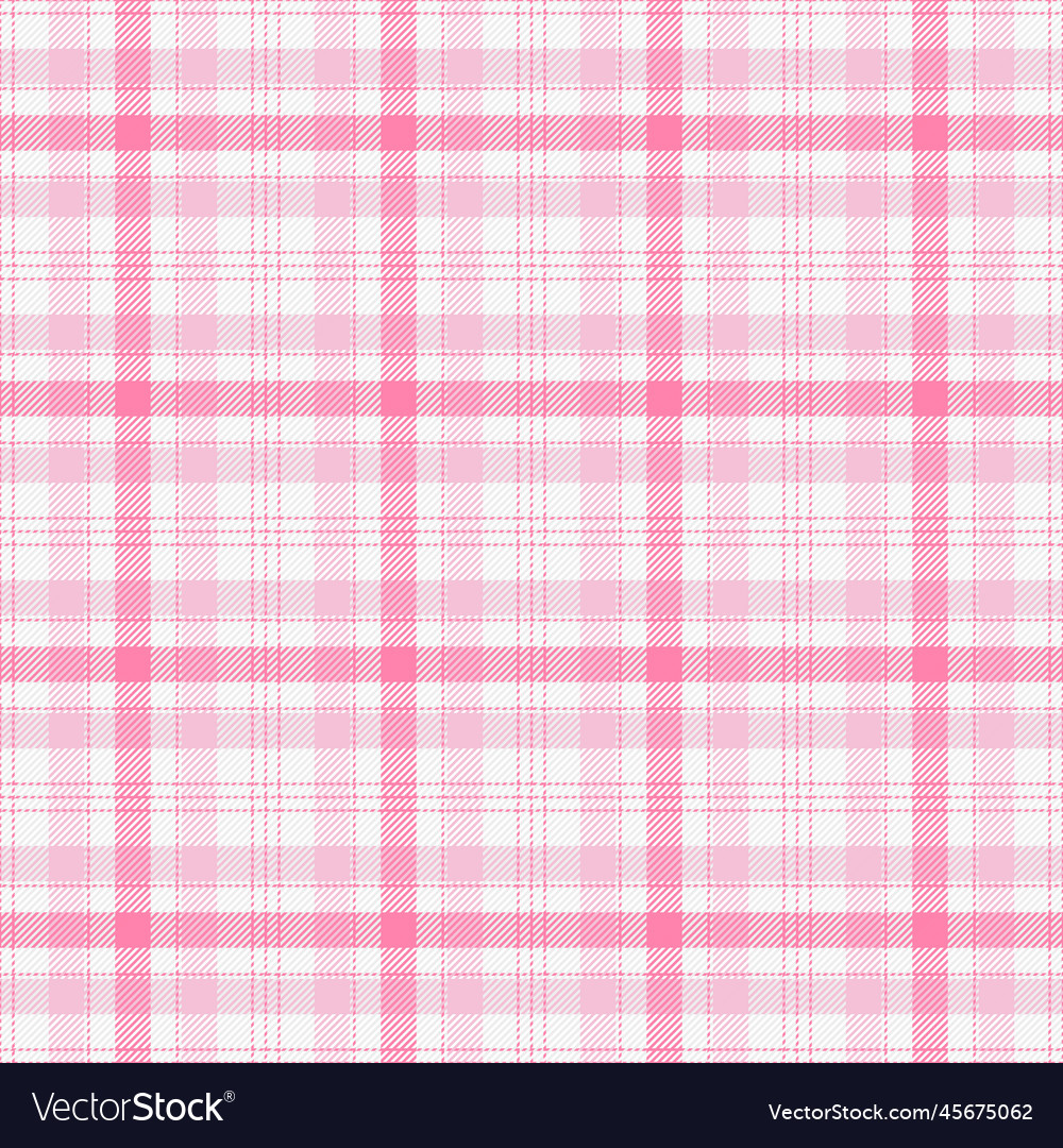 Valentines day plaid tartan Royalty Free Vector Image