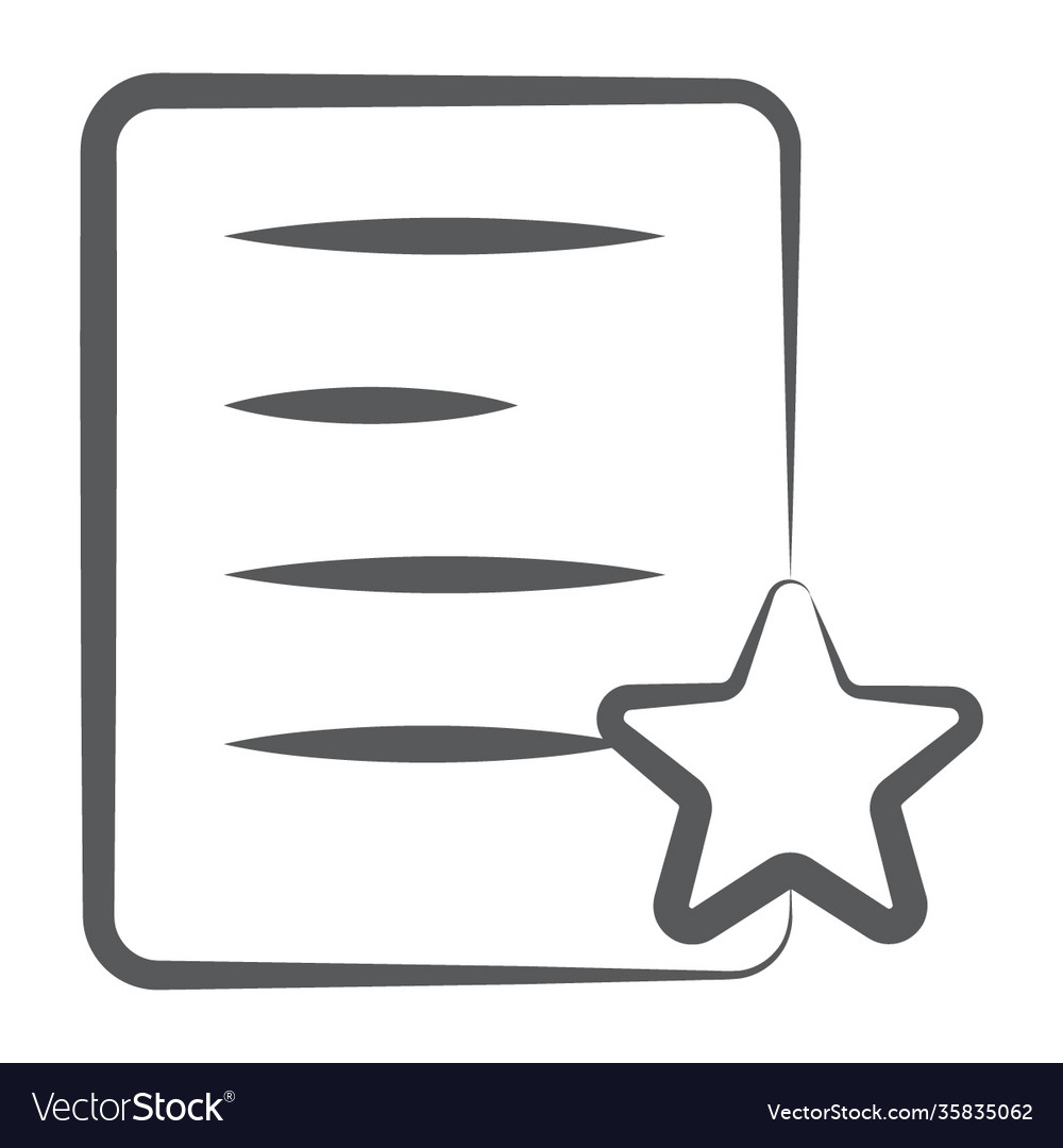 Wishlist Royalty Free Vector Image - VectorStock