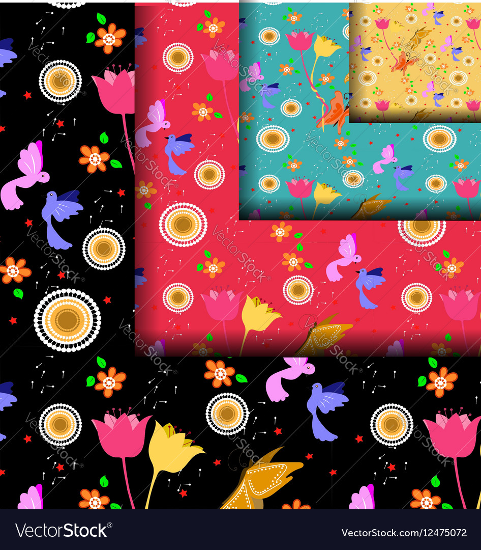 Abstract pattern cute Royalty Free Vector Image