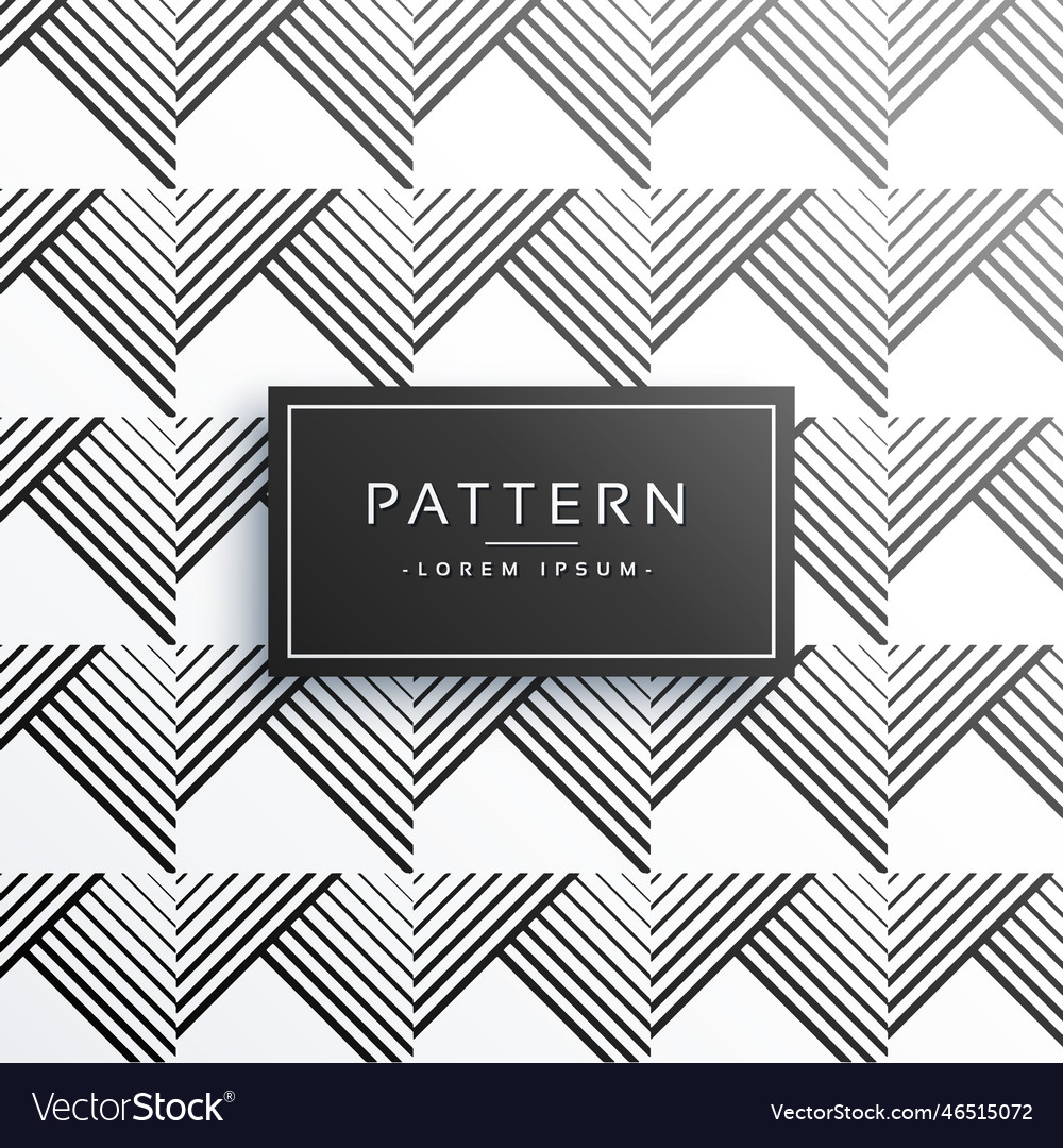 Abstract stripe pattern background design Vector Image