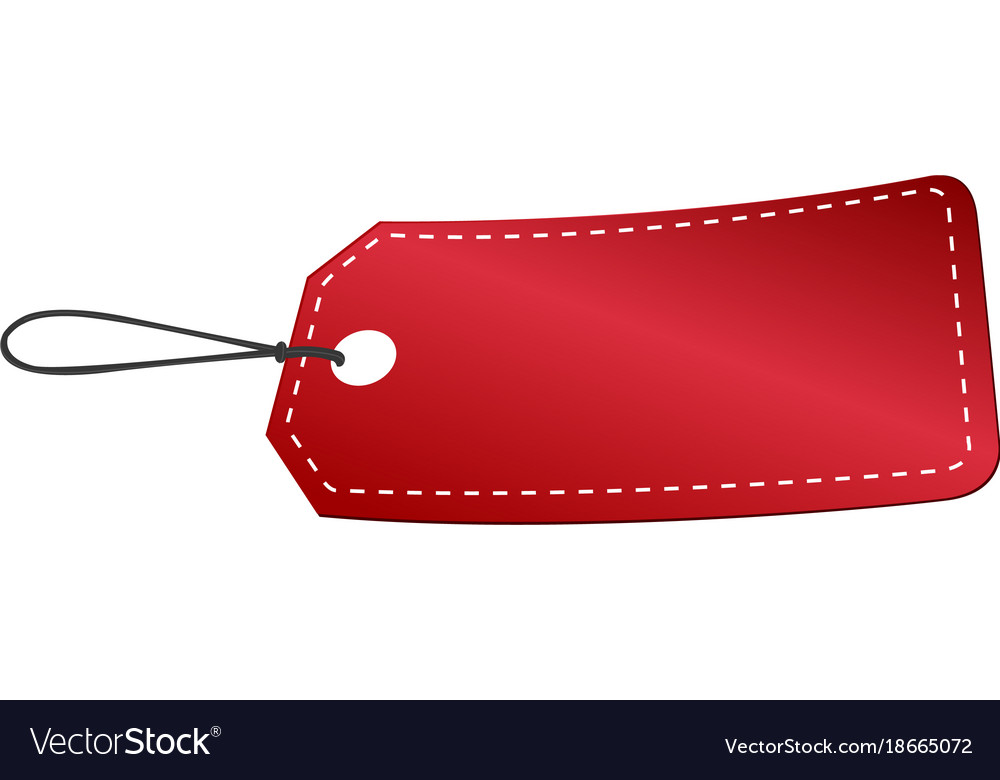 Empty label Royalty Free Vector Image - VectorStock