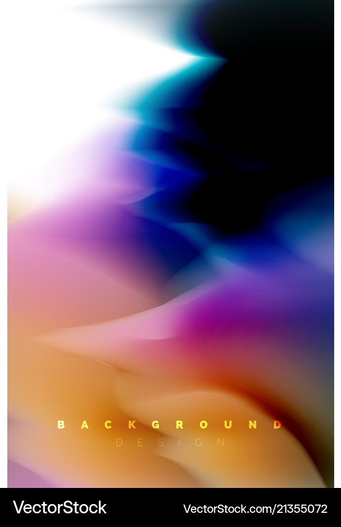 Holographic paint explosion design fluid colors Vector Image
