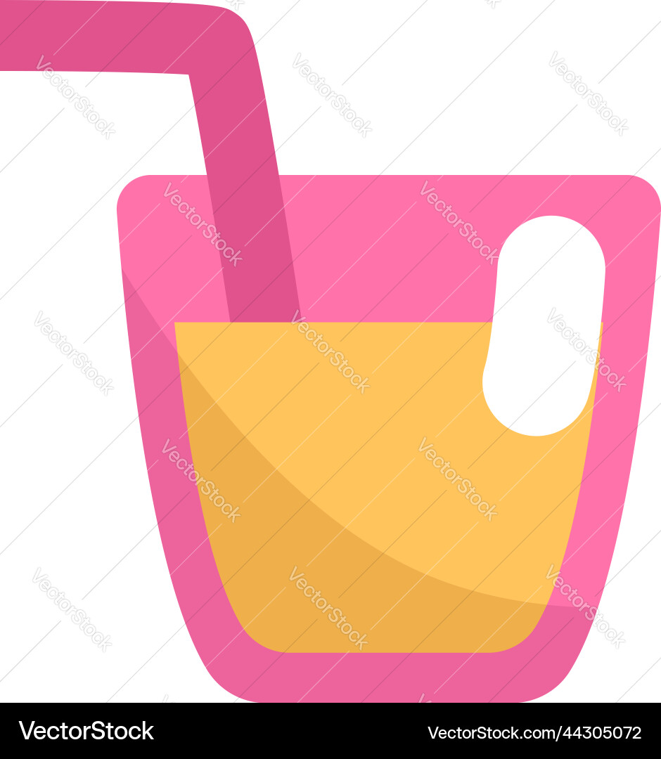 Kindergarten juice on a white background Vector Image
