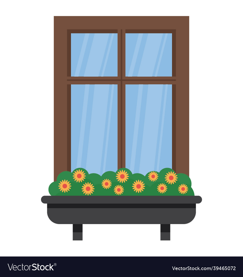 Window shutter Royalty Free Vector Image - VectorStock