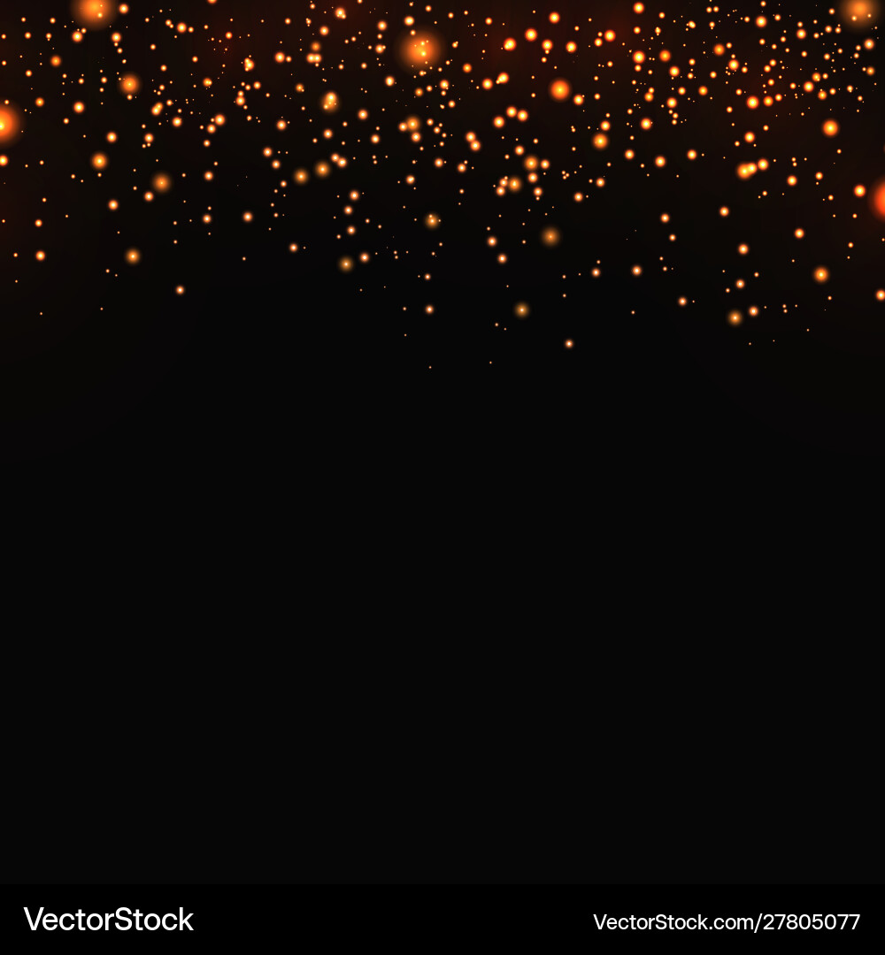 Christmas luminous garland Royalty Free Vector Image