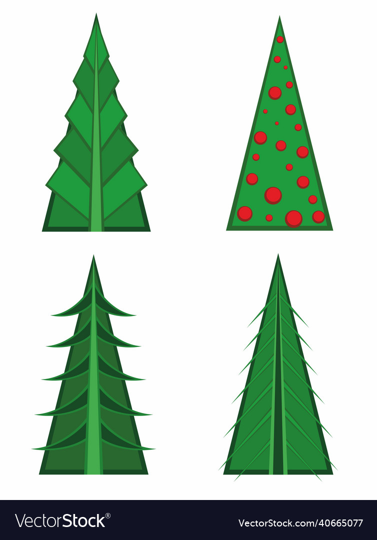 Christmas tree Royalty Free Vector Image - VectorStock