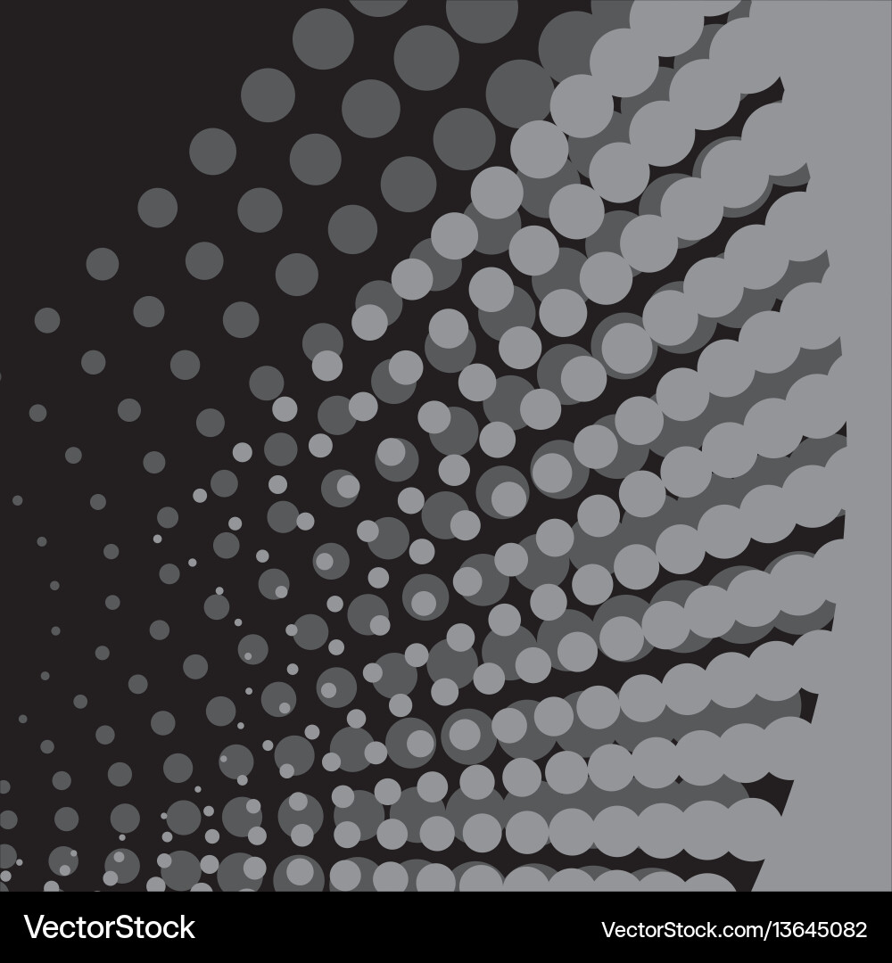 Abstract geometric black and white graphic design Vector Image