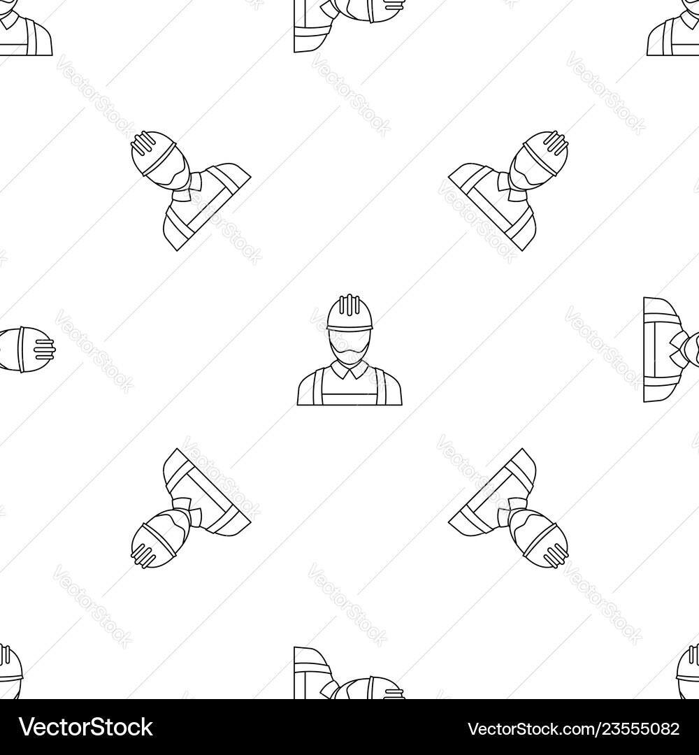 Electric man icon outline style Royalty Free Vector Image