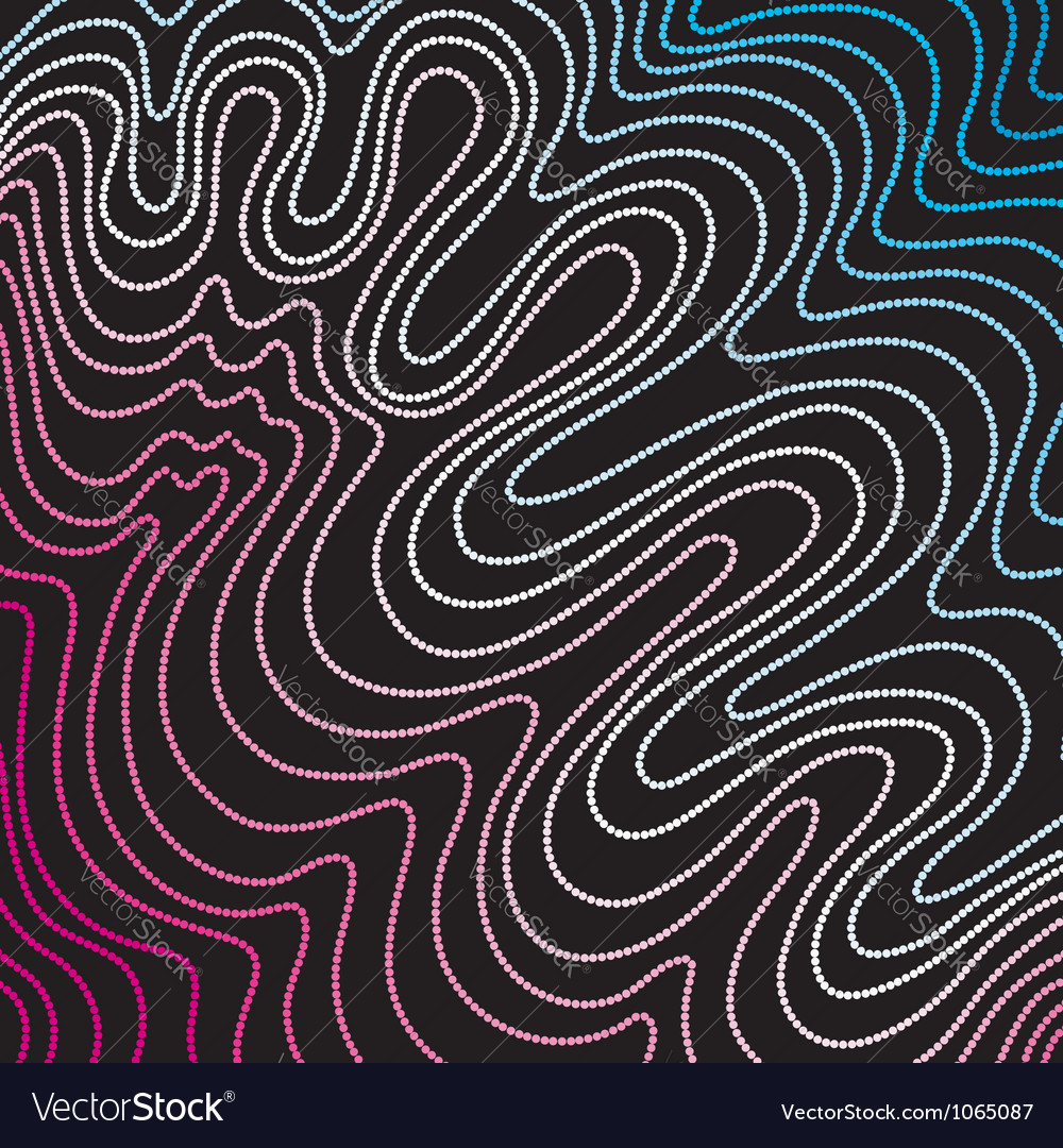 Abstract waves pattern Royalty Free Vector Image