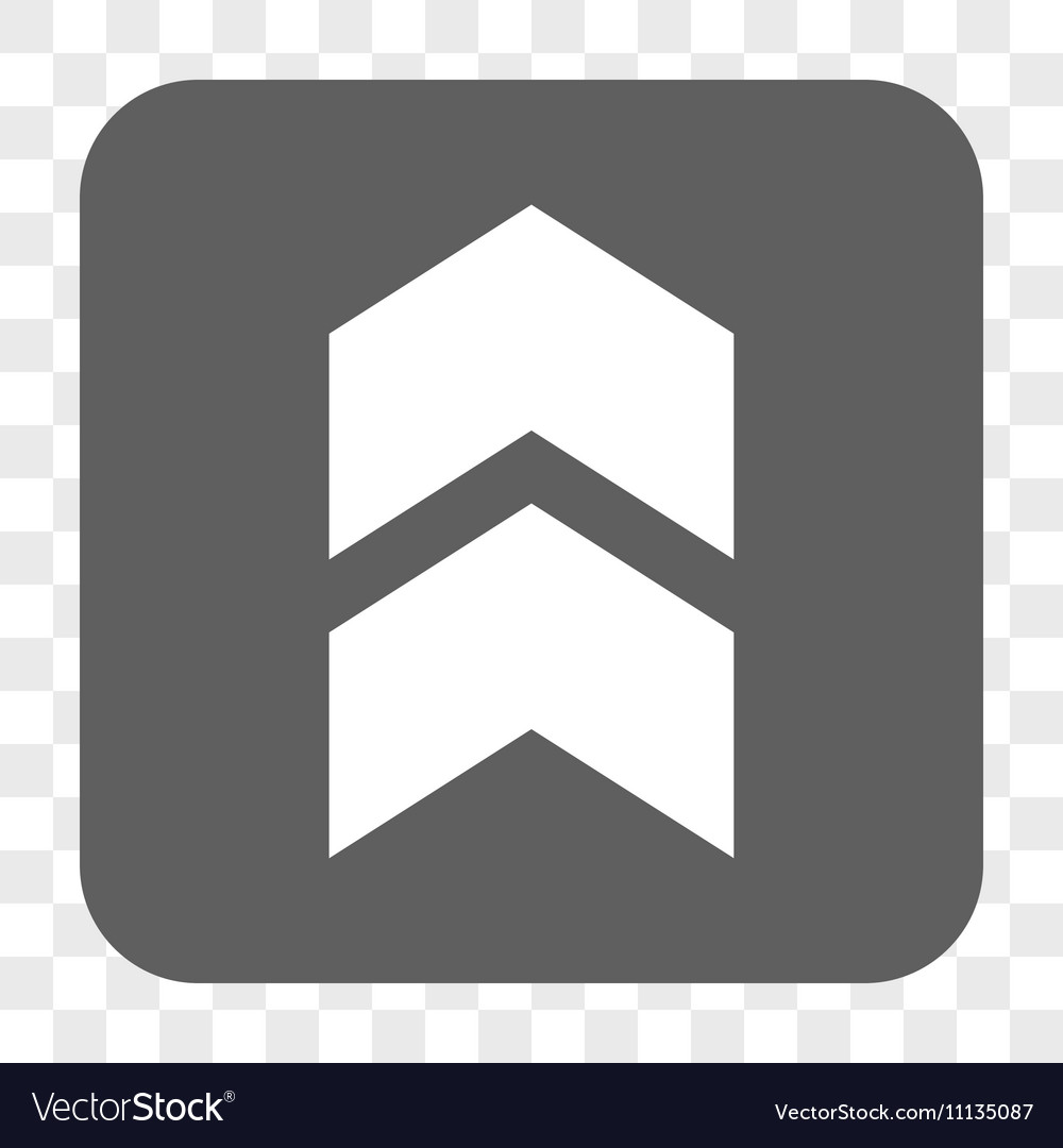 Shift Up Rounded Square Button Royalty Free Vector Image