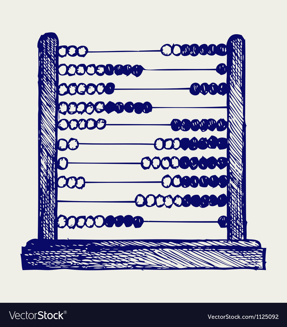 Abacus Royalty Free Vector Image - VectorStock