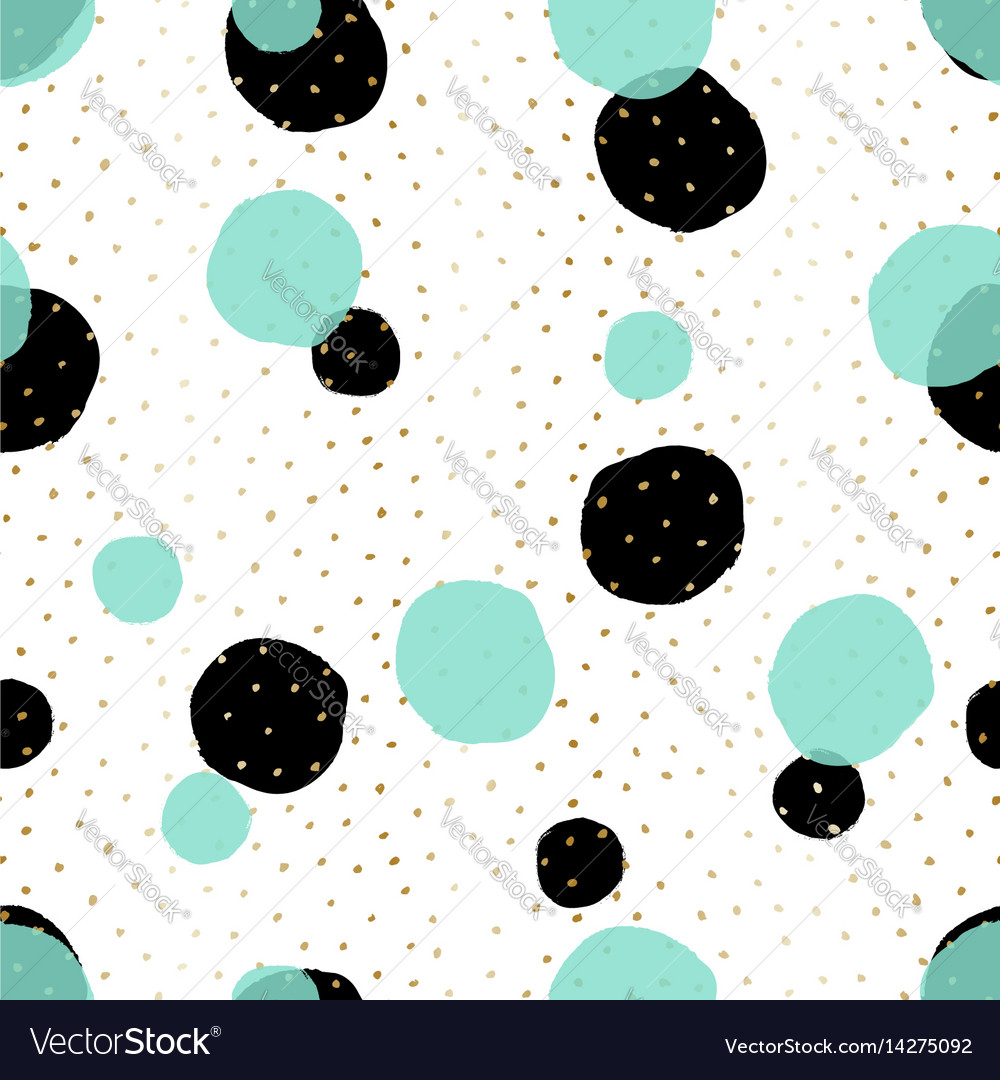 Dots seamless pattern Royalty Free Vector Image