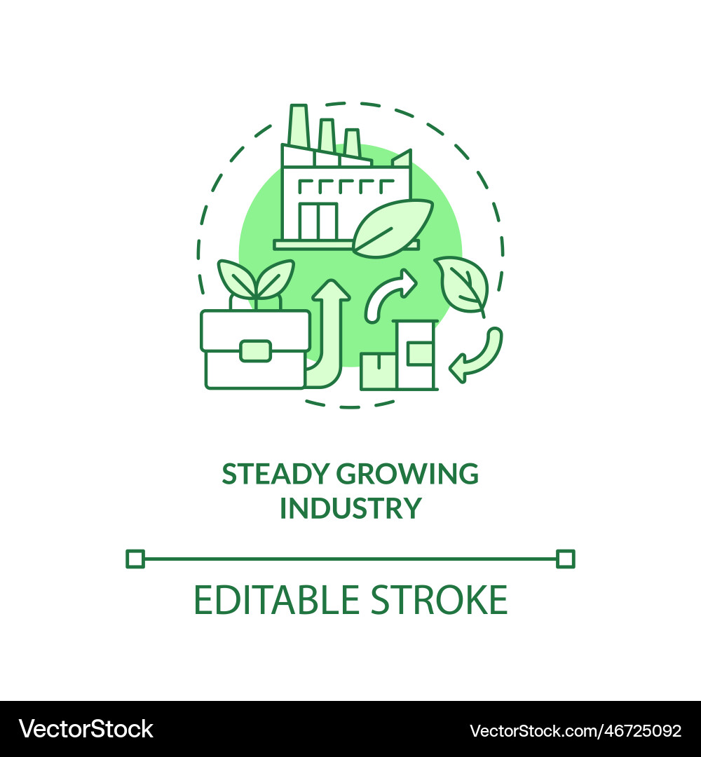 Green Industry Icon