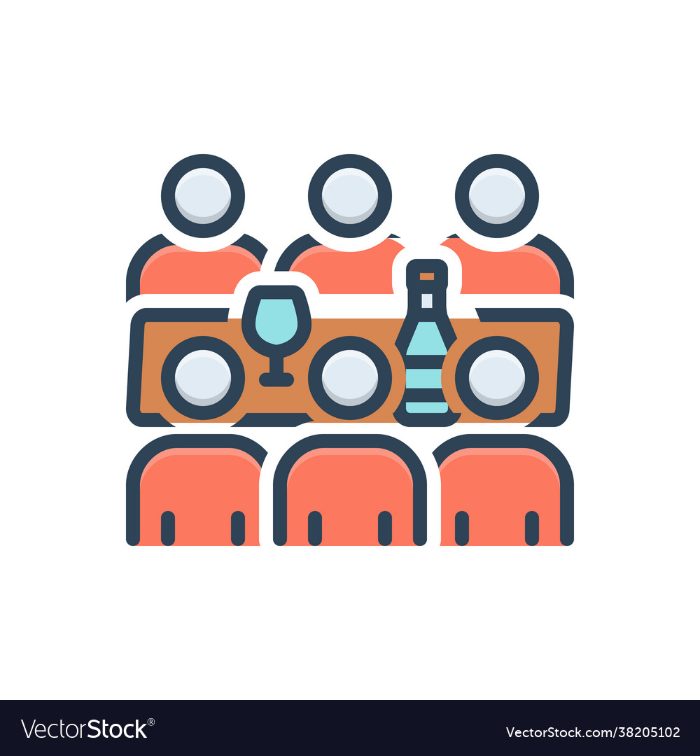 Gettogether Royalty Free Vector Image - VectorStock