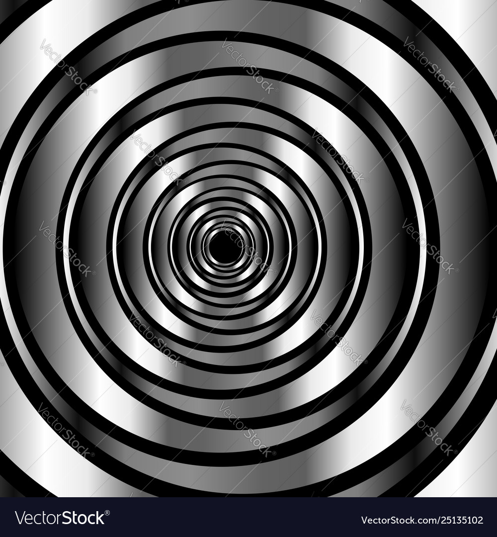 High tech metallic ring background Royalty Free Vector Image