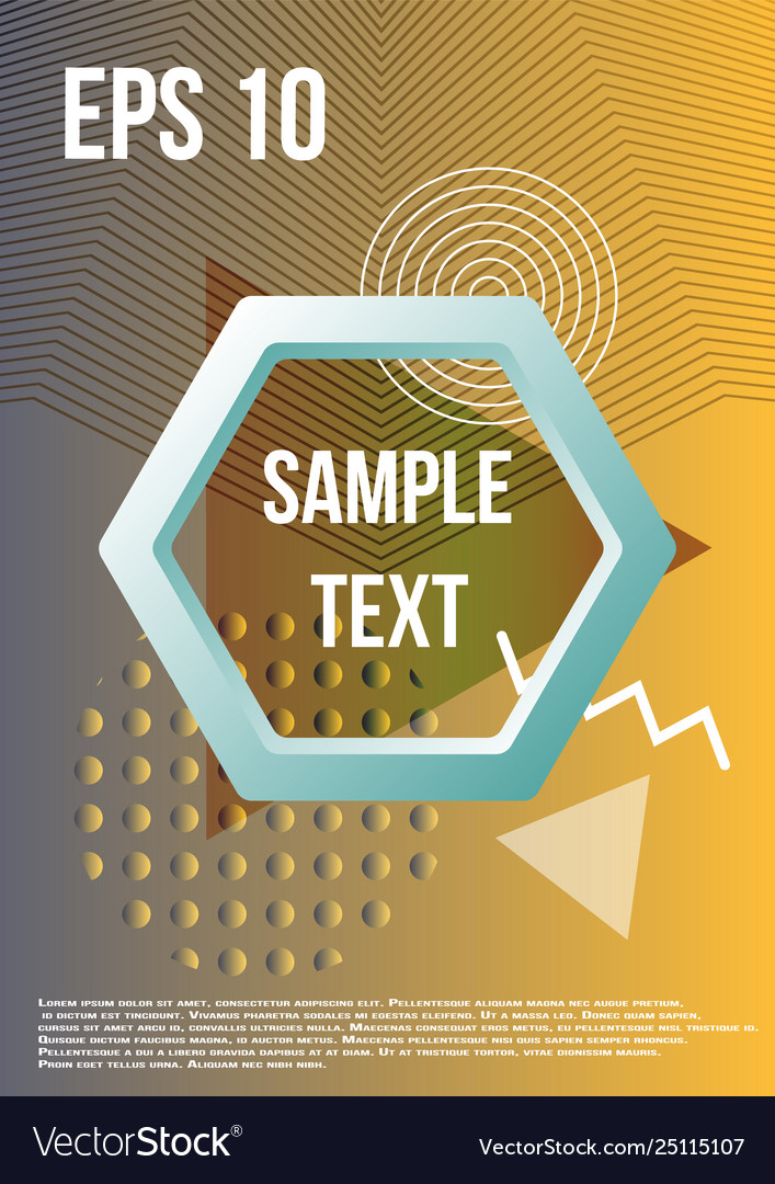 Minimum geometric coverage Royalty Free Vector Image