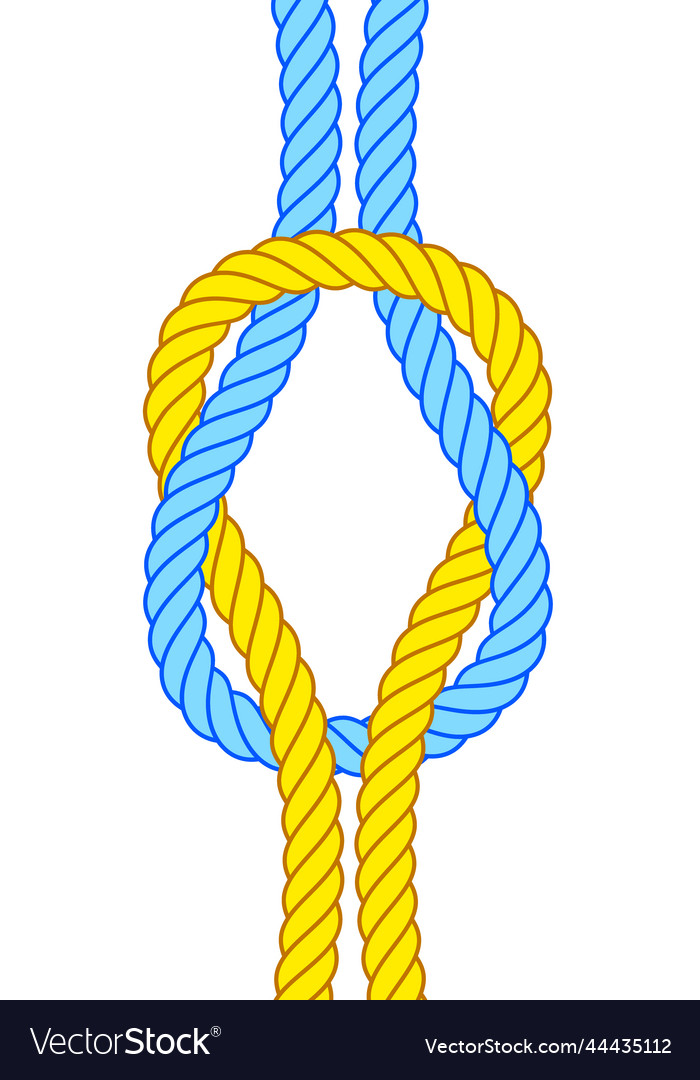 Connecting knot Royalty Free Vector Image - VectorStock