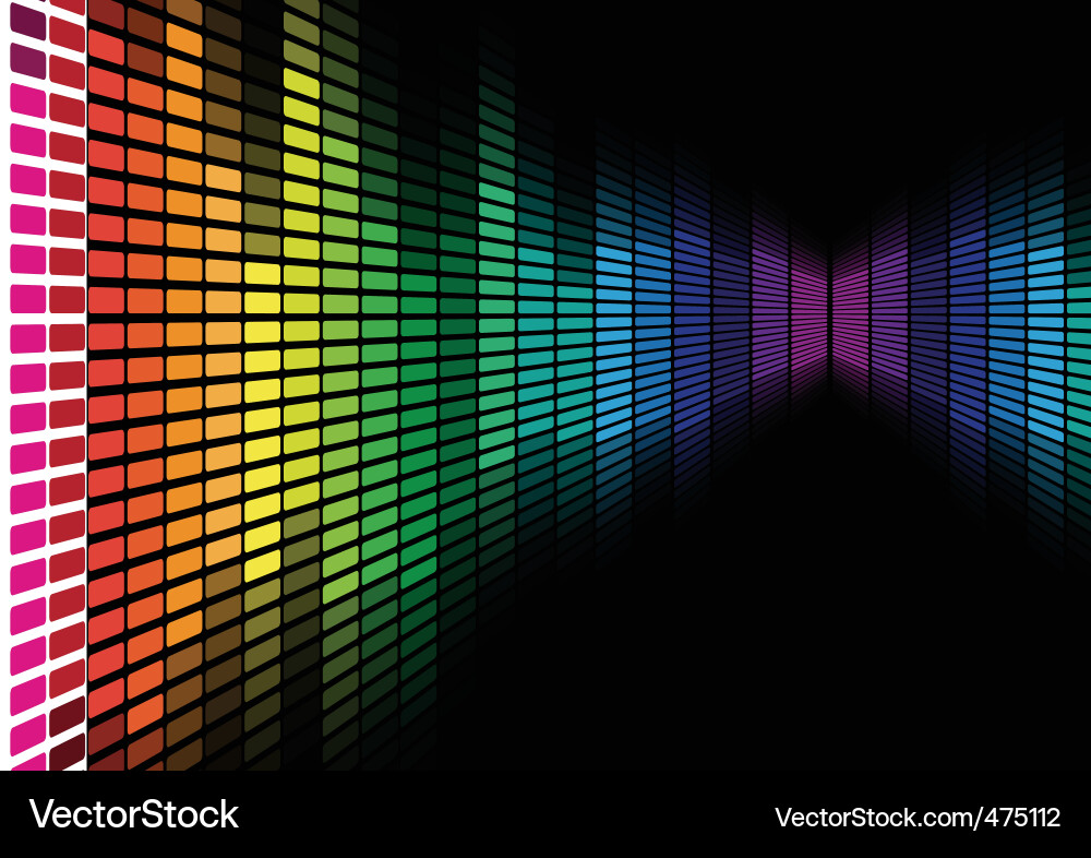 Graphic equalizer Royalty Free Vector Image - VectorStock